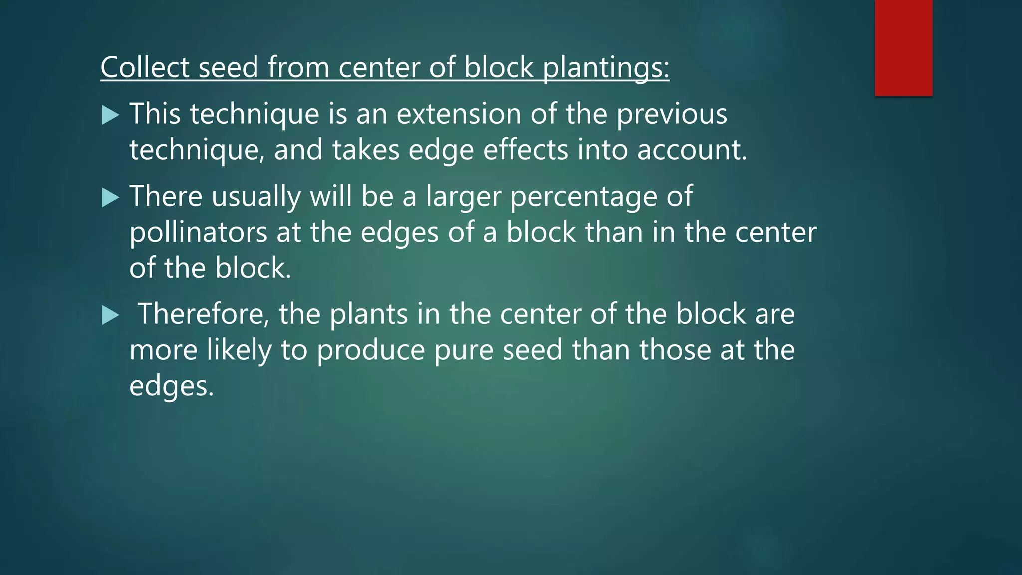 Isolation distance IN SEED PRODUCTION | PPTX