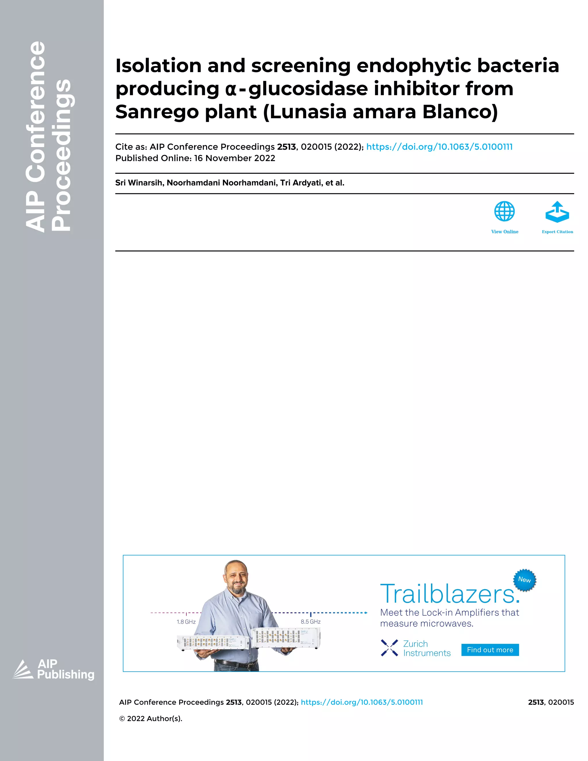 Isolation Endophyte Bacteria of Sanrego.pdf