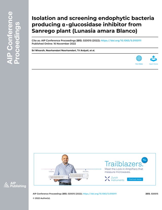 Isolation Endophyte Bacteria of Sanrego.pdf