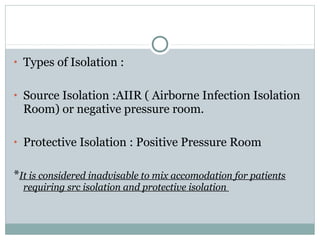 Isolation facility in Hospital | PPT
