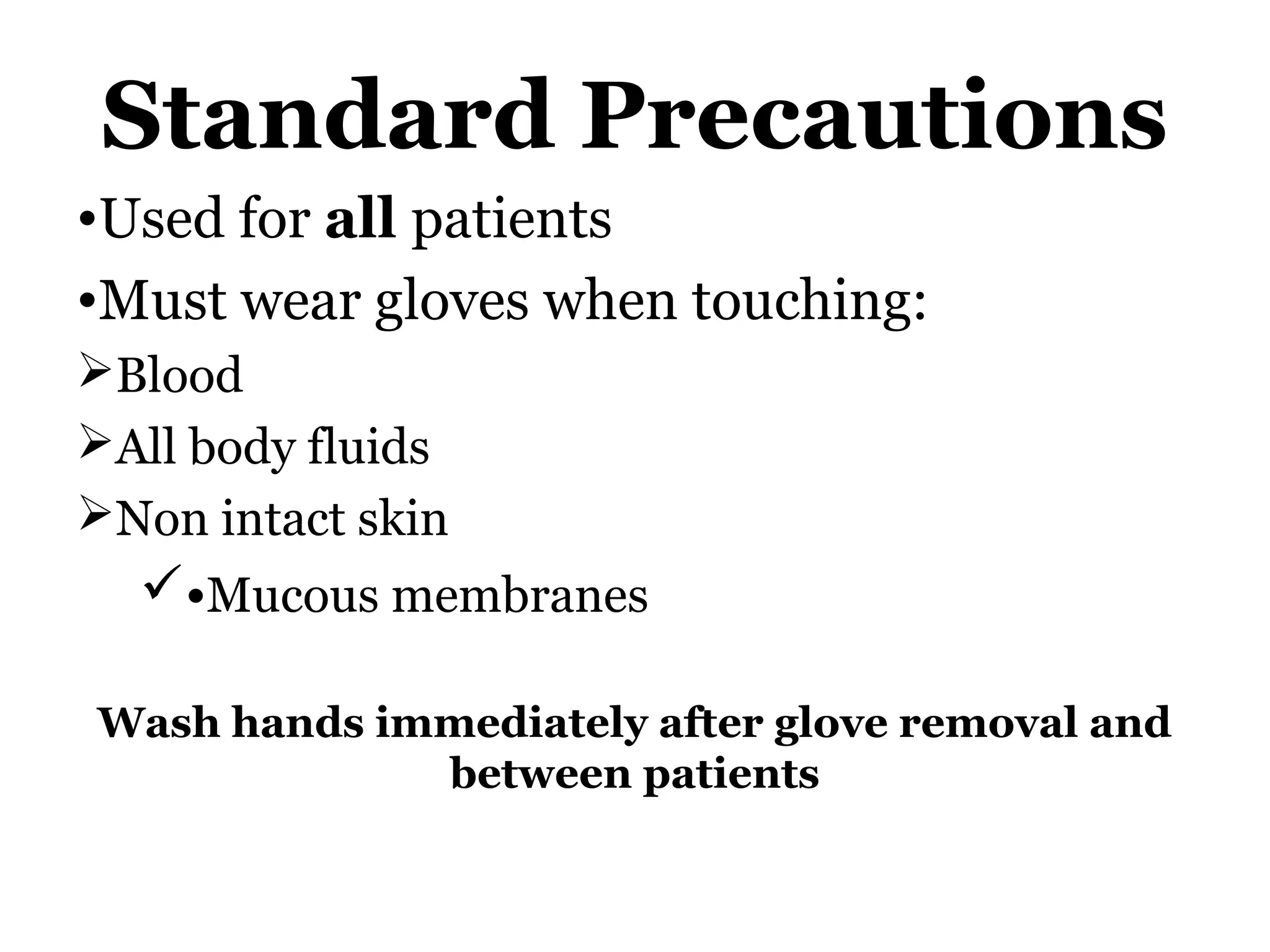 Isolation guidelines | PPT