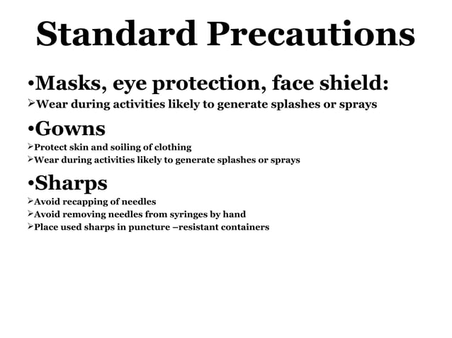 Isolation guidelines | PPT