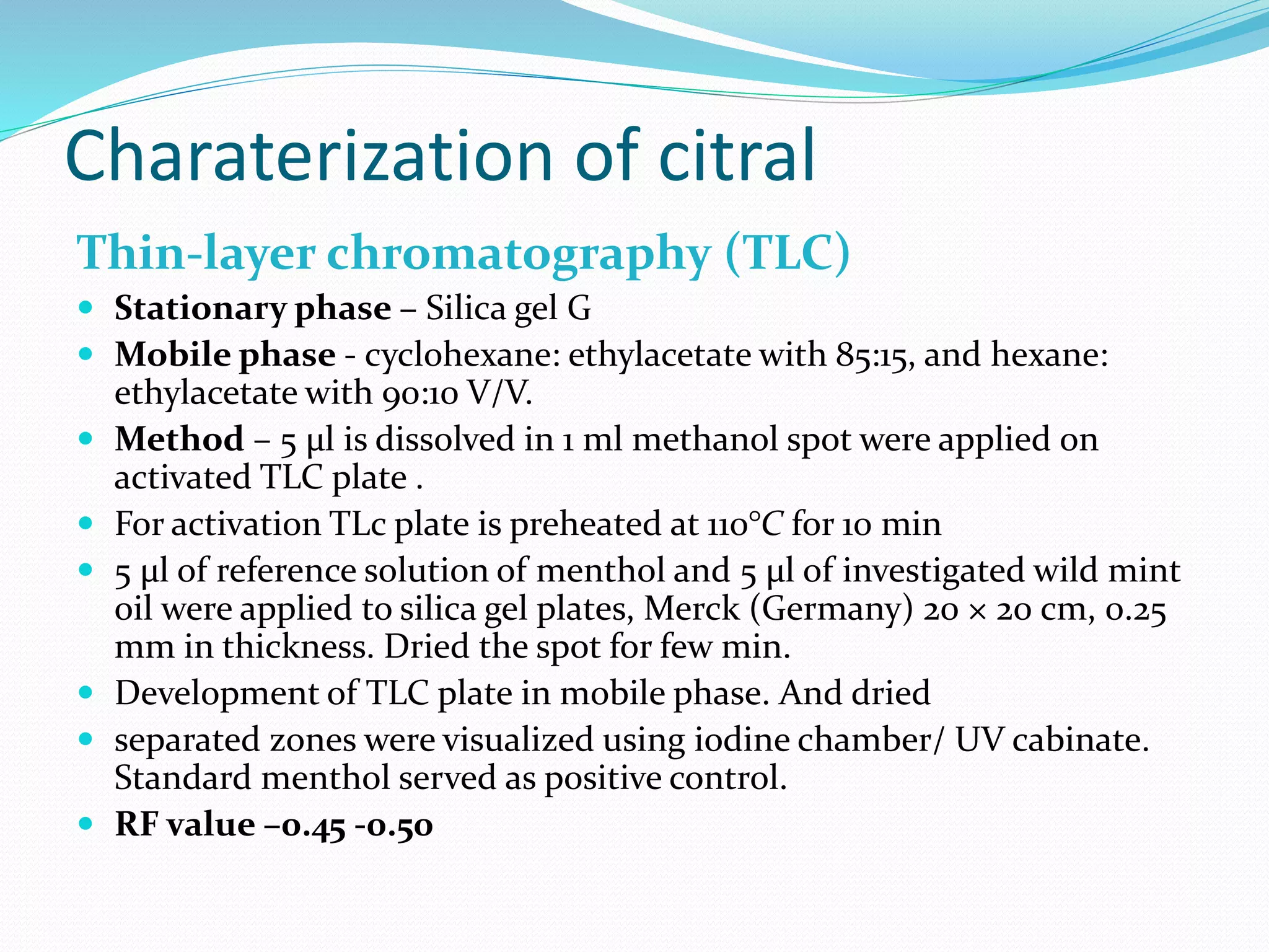 isolation , idenntification and analysis of terpenoids.pptx