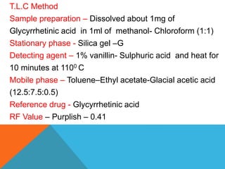 Isolation,identification and analysis of phytoconstituents. Dr.U ...