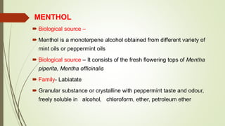 Isolation,identification and analysis of phytoconstituents .Dr.U ...