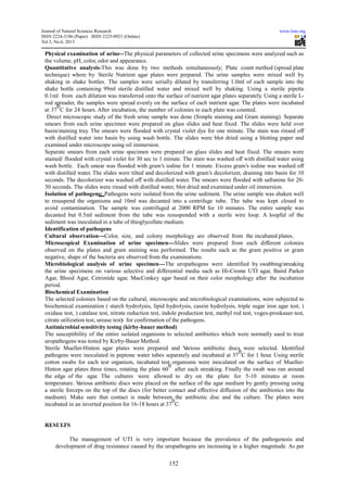 Isolation, identification and characterization of urinary tract ...