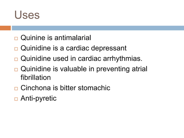 ISOLATION IDENTIFICATION of alkaloids atropine and quinine.pptx ...