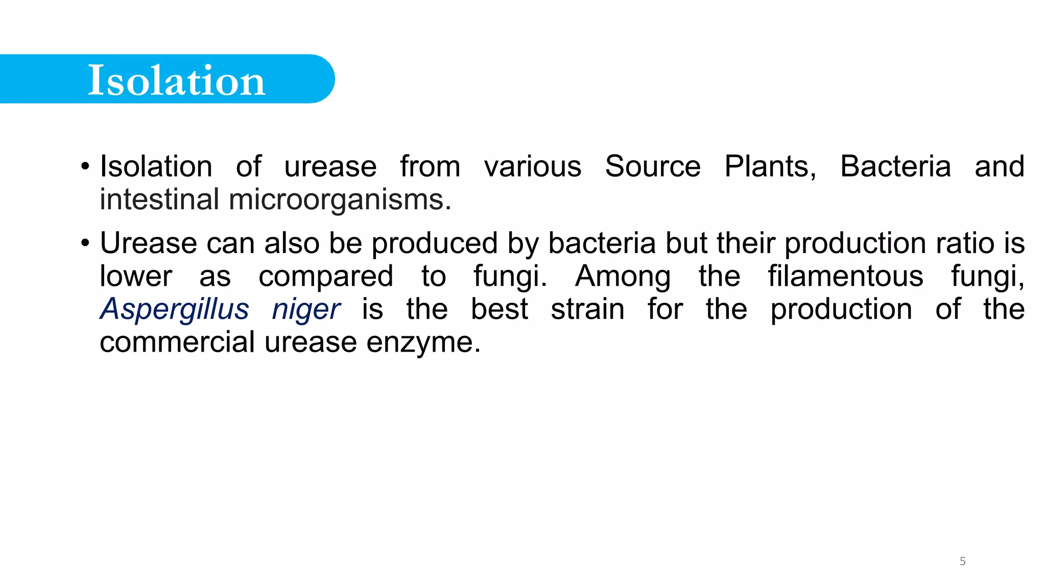 Isolation of enzyme and their assay | PPTX