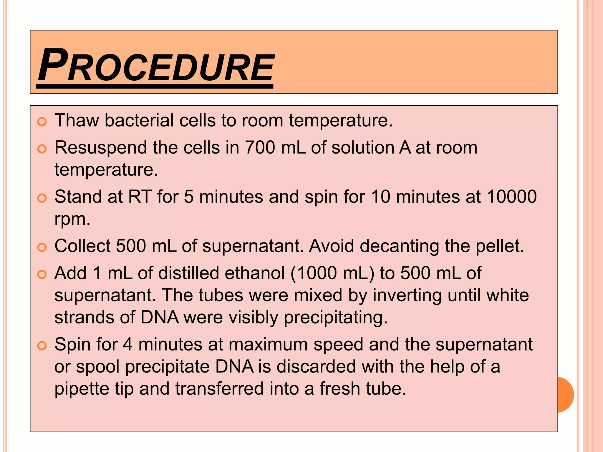 Isolation of genomic DNA from Bacterial cell.pptx