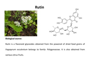 Isolation of Glycrhetinic acid and Rutin.pptx | Chemistry | Science