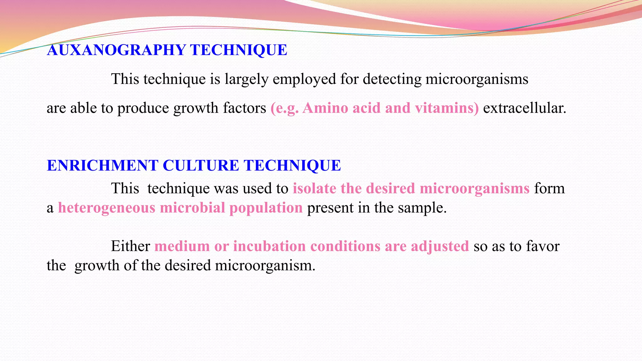 Isolation of industrial microorganisms | PPTX