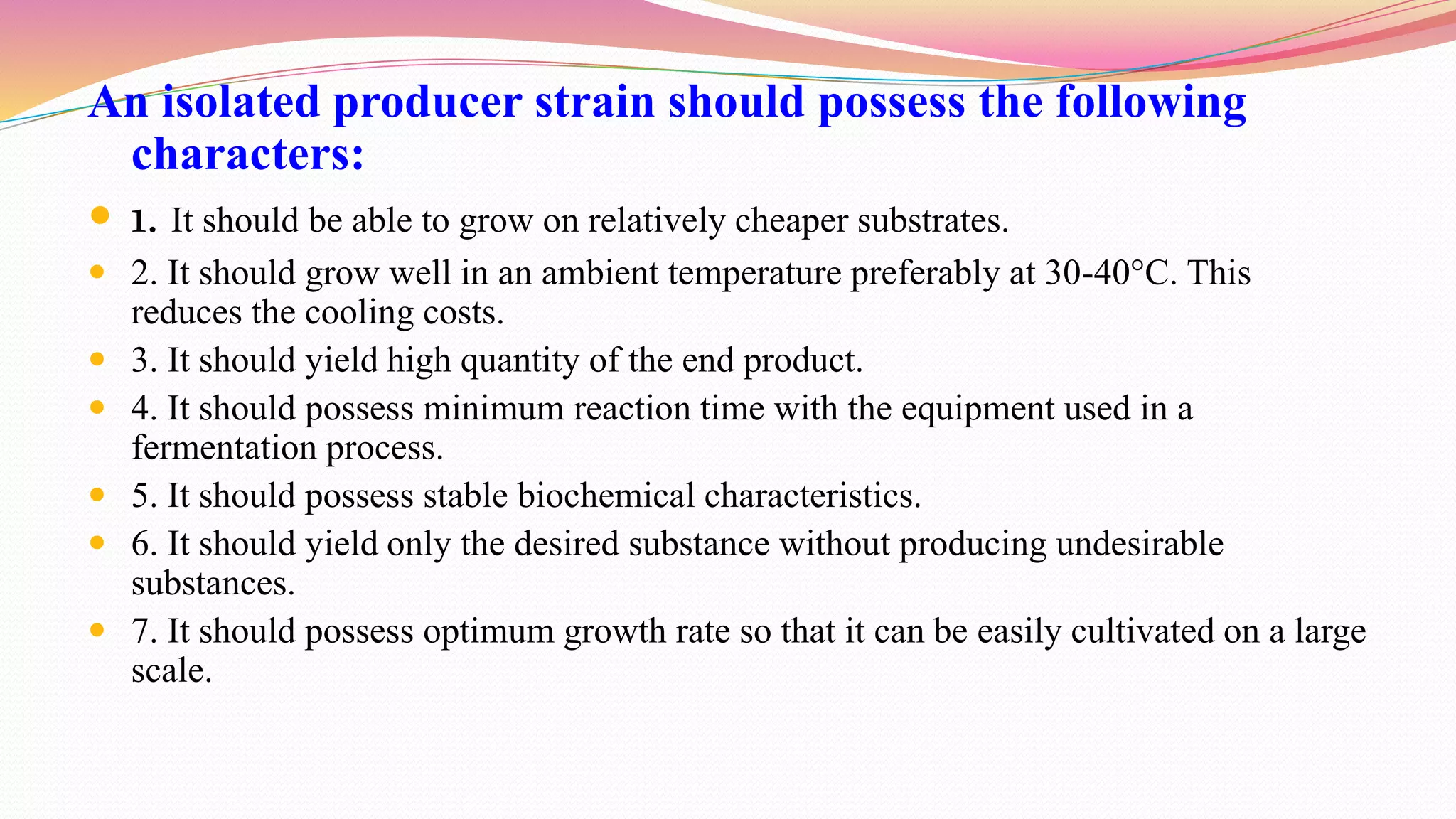Isolation of industrial microorganisms | PPTX