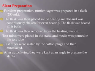 Isolation of l asparaginase | PPTX