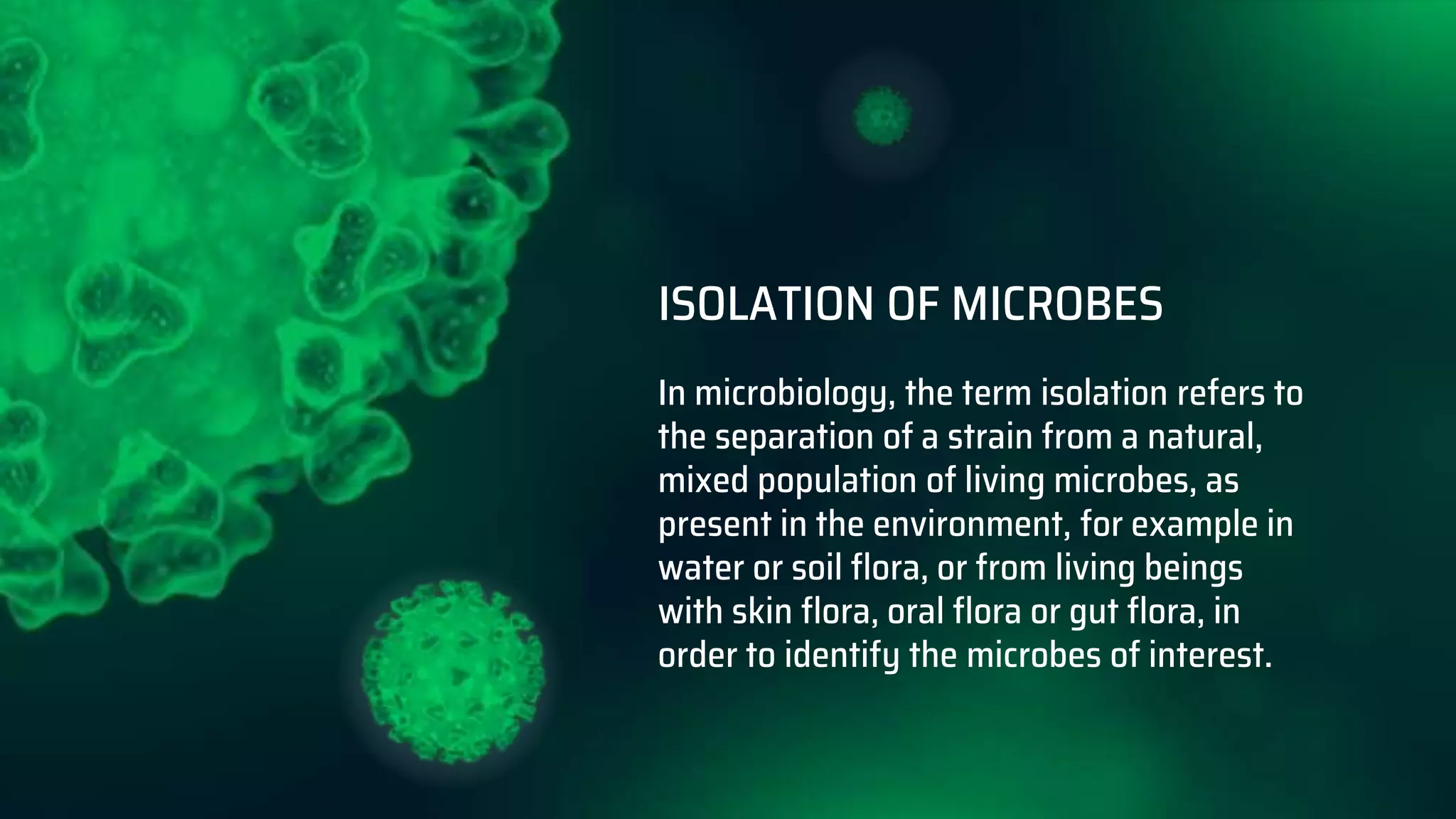 Isolation of microbes , its all types, handling, advantages and dis ...