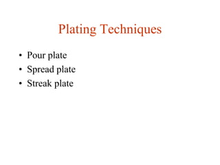 Isolation of microbes.ppt | Chemistry | Science
