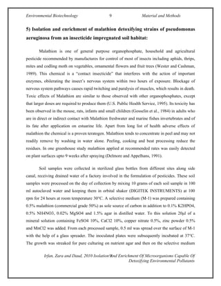 Isolation Of Microorganisms | DOC