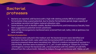 Isolation of milk clotting enzymes | PPT