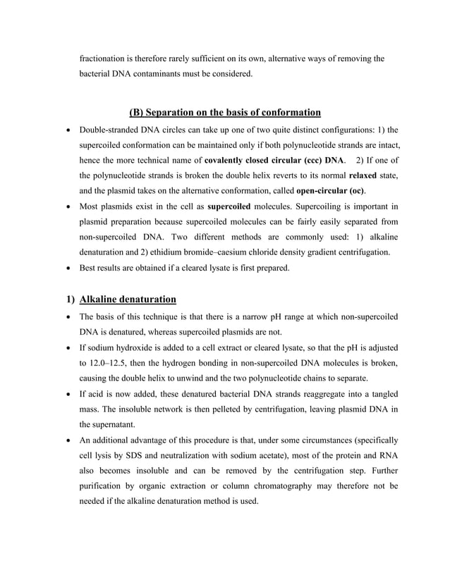 Isolation of DNA | PDF