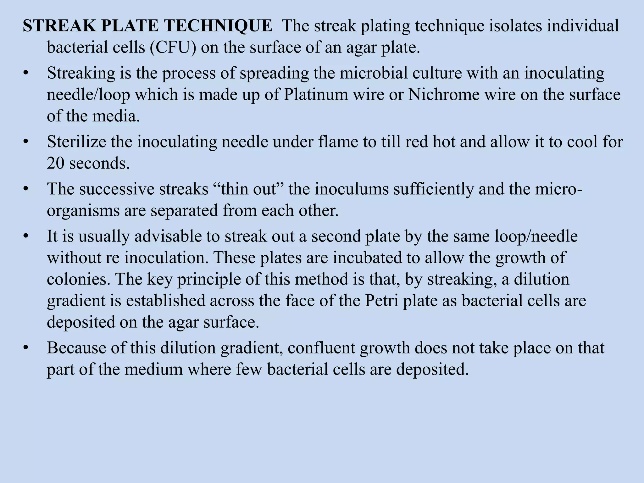 Isolation of pure culture | PPT