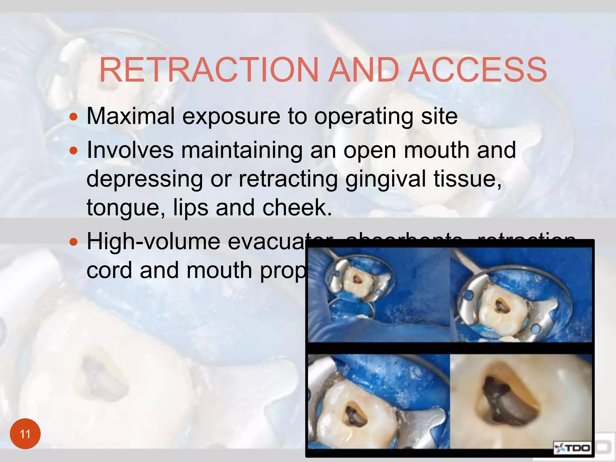 Isolation of the operative field | PPTX