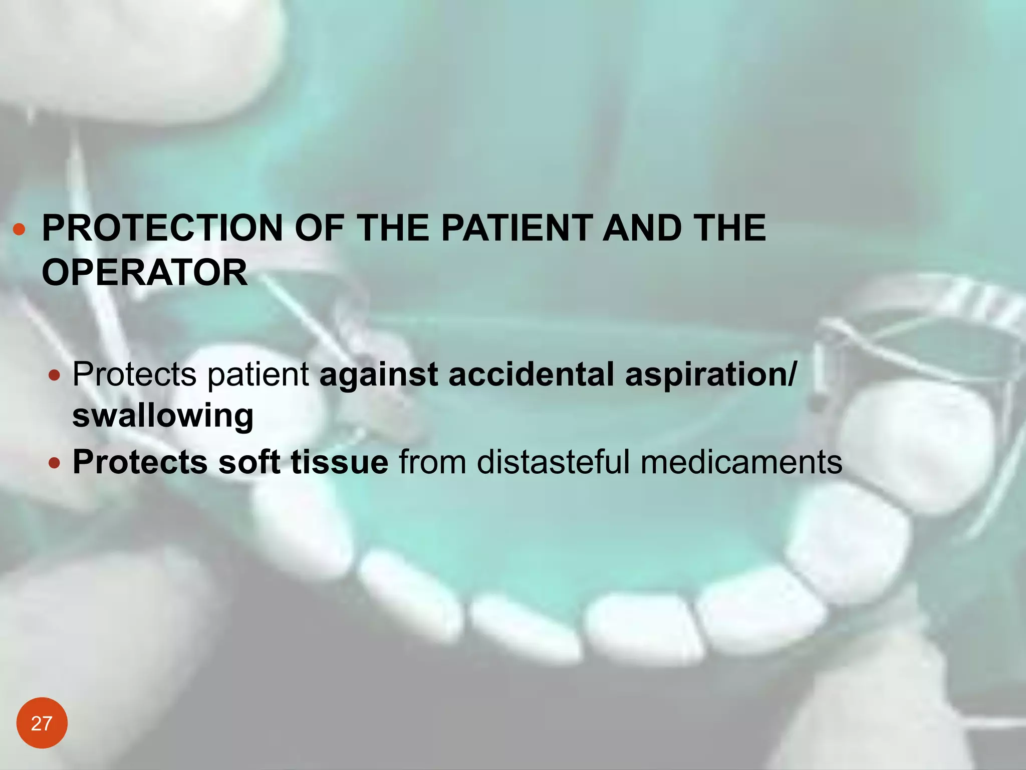 Isolation of the operative field | PPTX