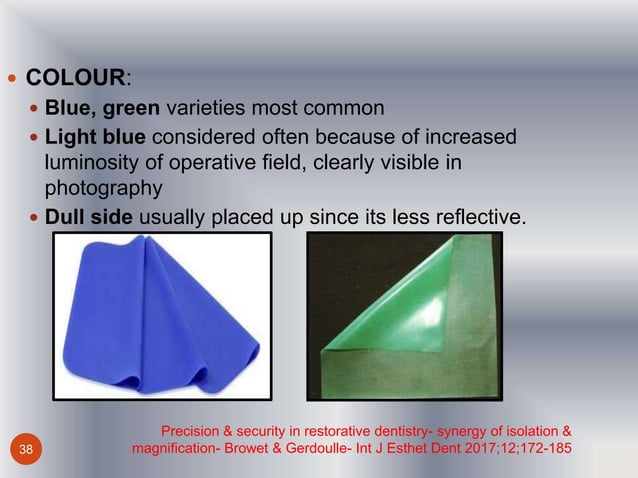 Isolation of the operative field | PPTX