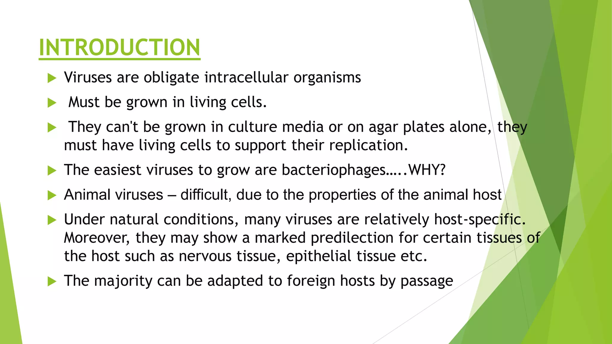 Isolation of viruses and Viral quantification | PPTX