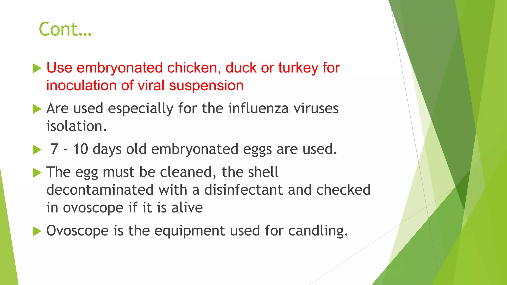 Isolation of viruses and Viral quantification | PPTX