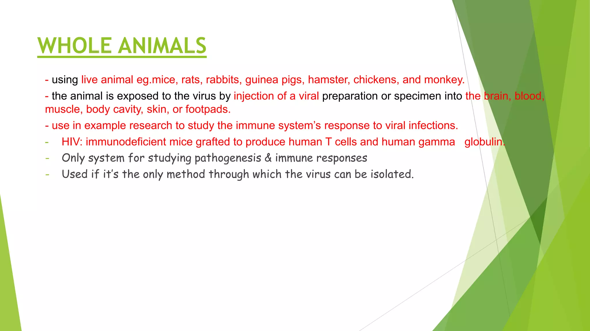 Isolation of viruses and Viral quantification | PPTX