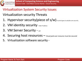 Isolation of vm | PPTX