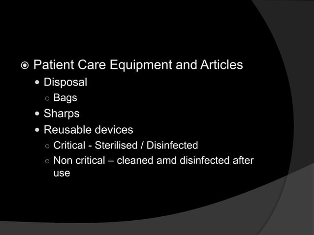 Isolation practices | PPT