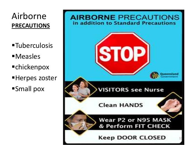 Isolation precautions