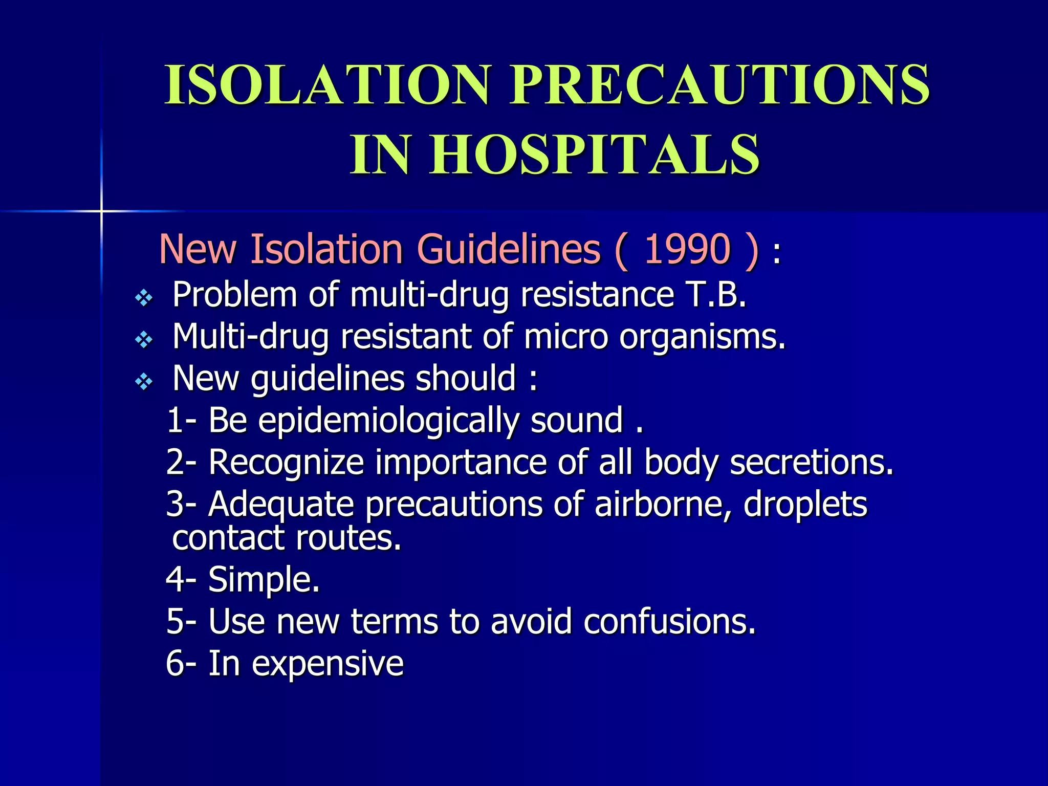 Isolation precautions | PPSX