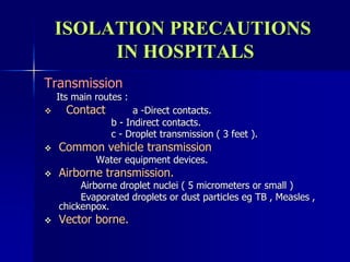 Isolation precautions | PPSX