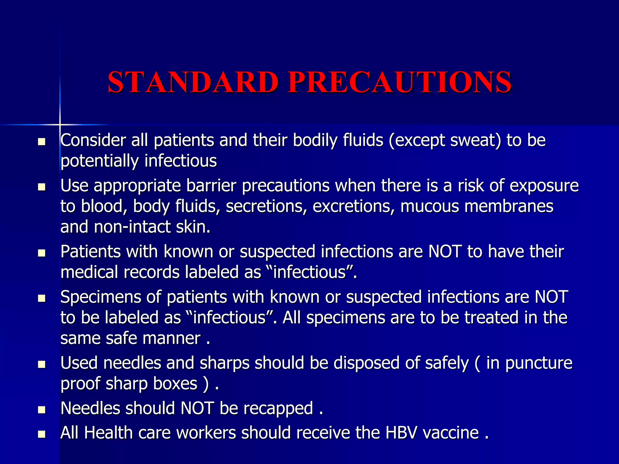 Isolation precautions | PPT