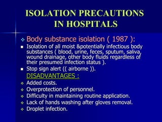 Isolation precautions | PPT