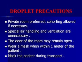 Isolation precautions | PPT