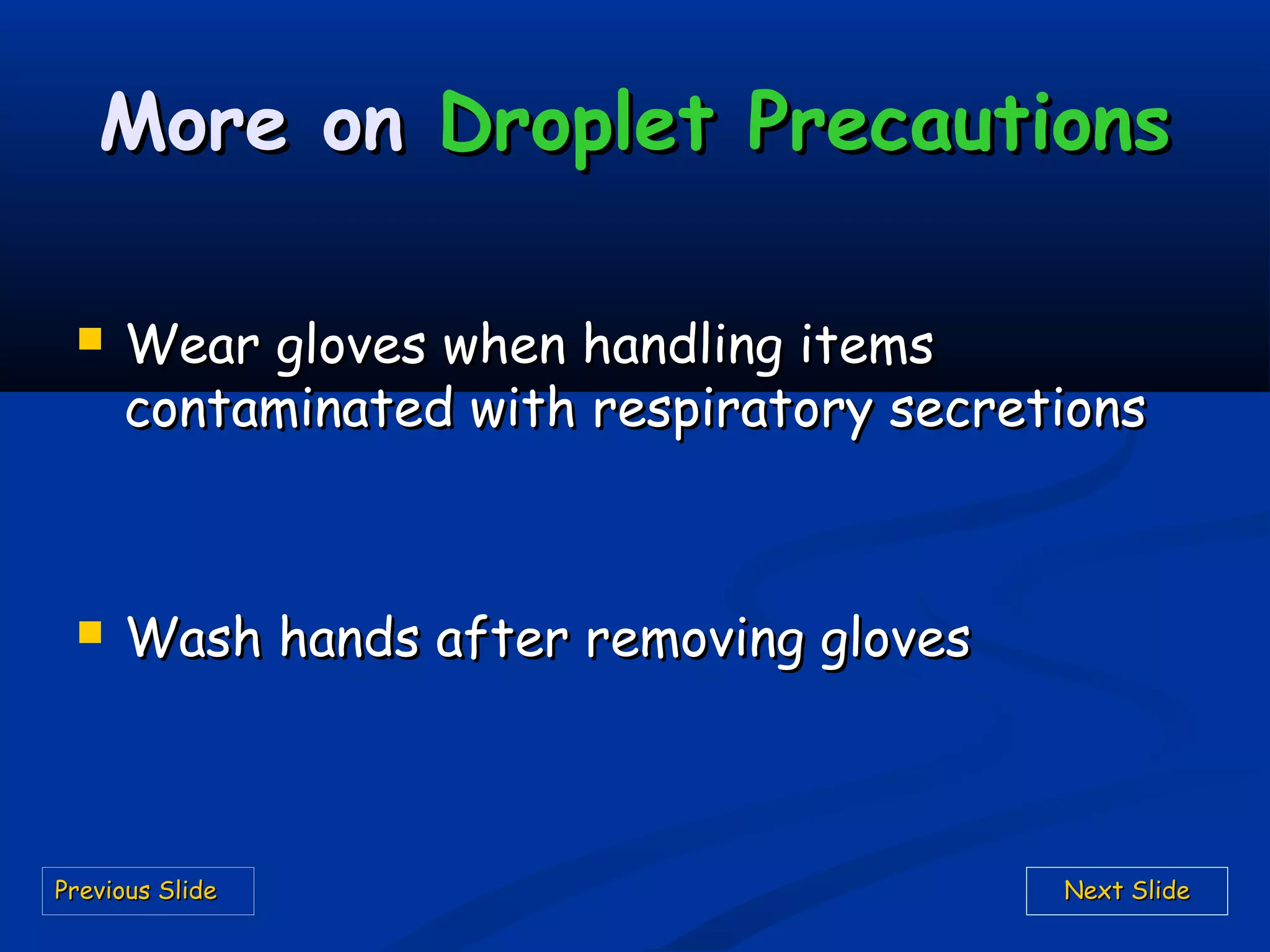 Isolation precautions in clinical practice | PPT