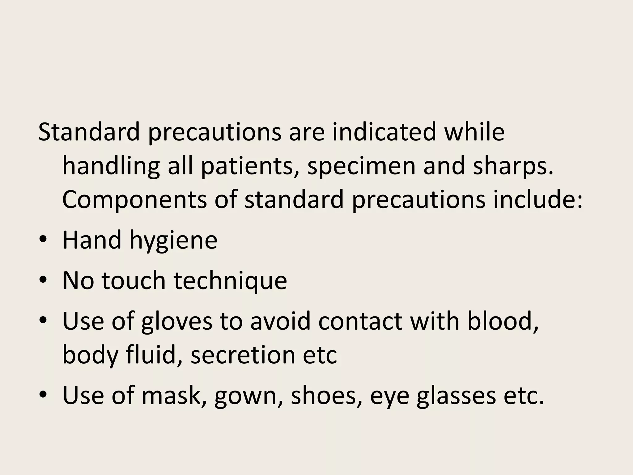 isolation precautions and use of PPE.pptx