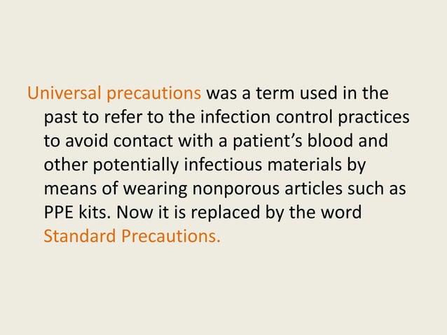 isolation precautions and use of PPE.pptx