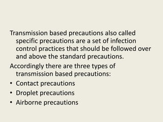 isolation precautions and use of PPE.pptx