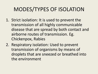 isolation precautions and use of PPE.pptx