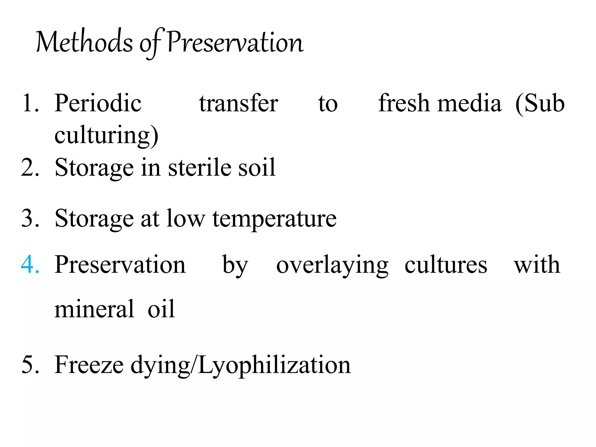 Isolation and preservation of microorganism | PPTX