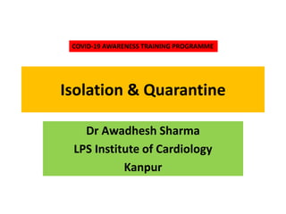 Quarantine Definition