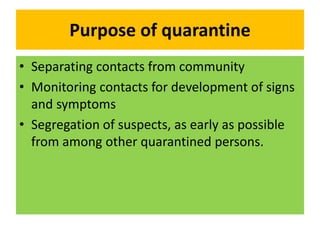 Quarantine Definition