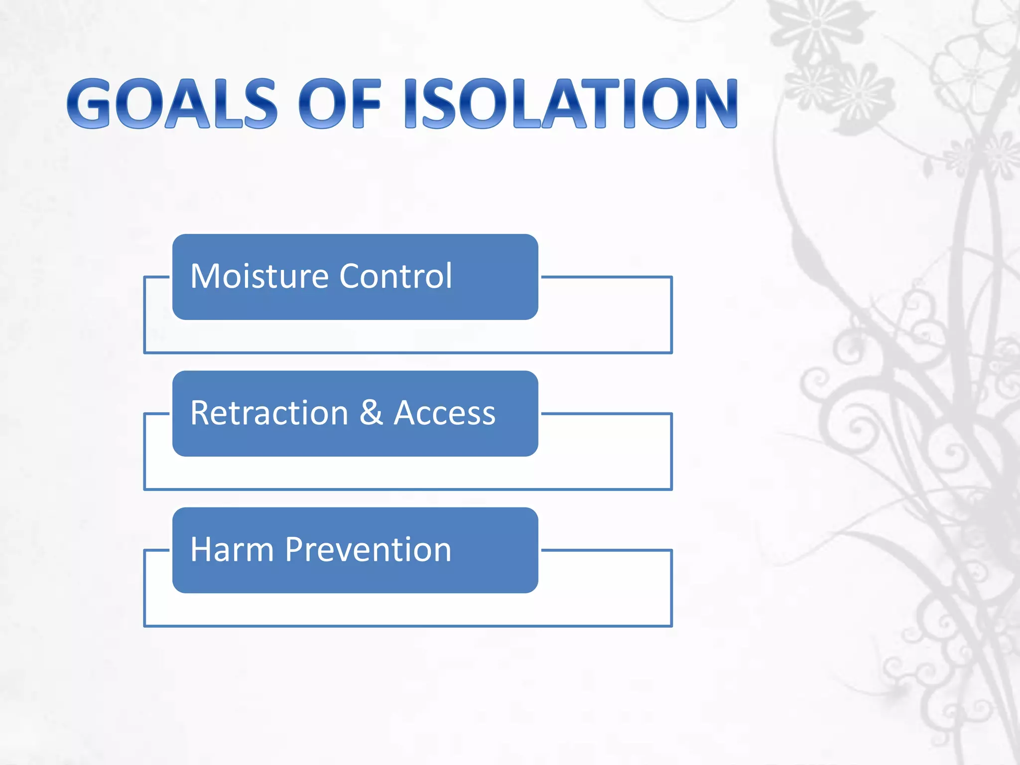Isolation in Dentistry | PPTX