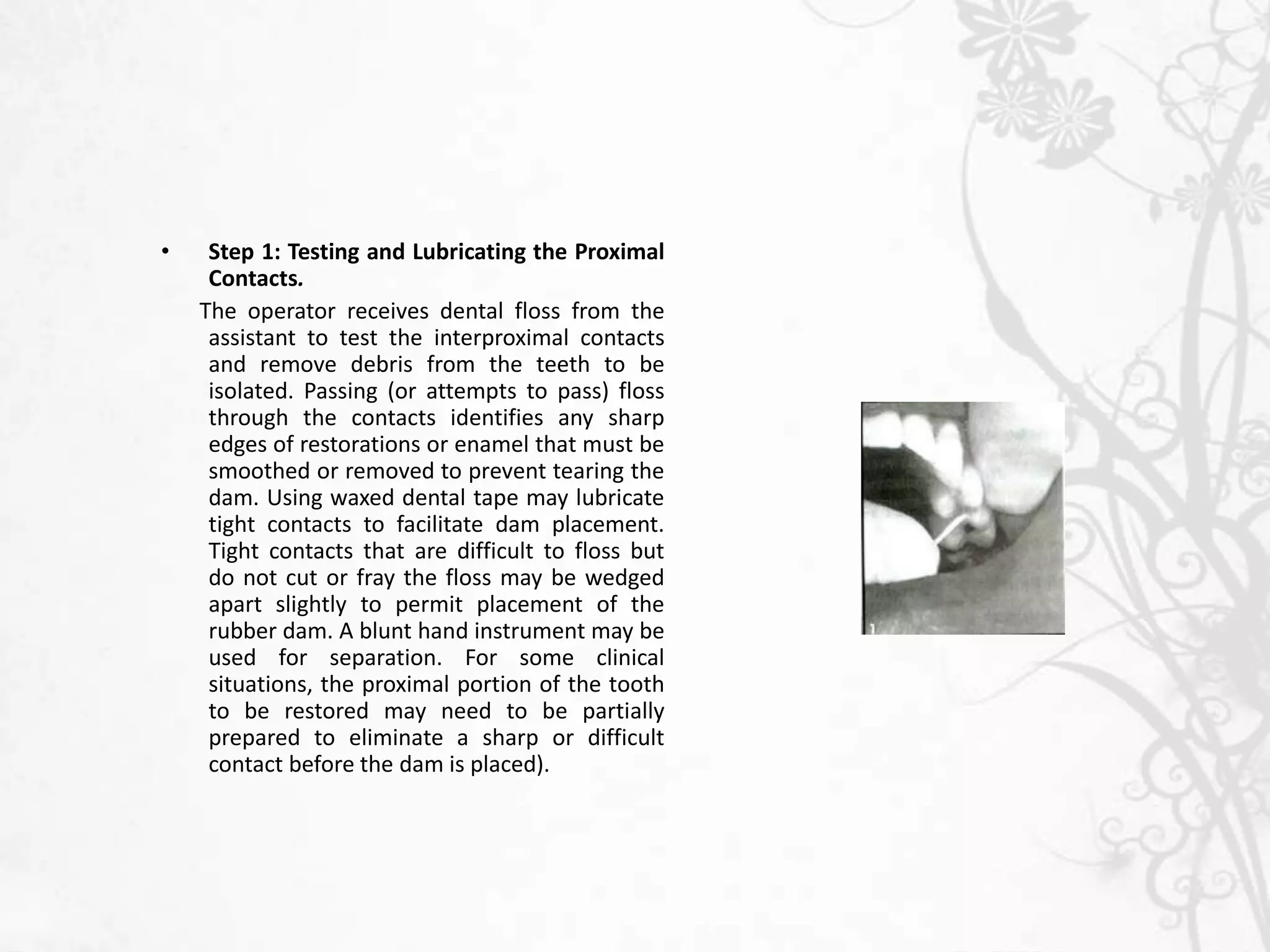Isolation in Dentistry | PPTX