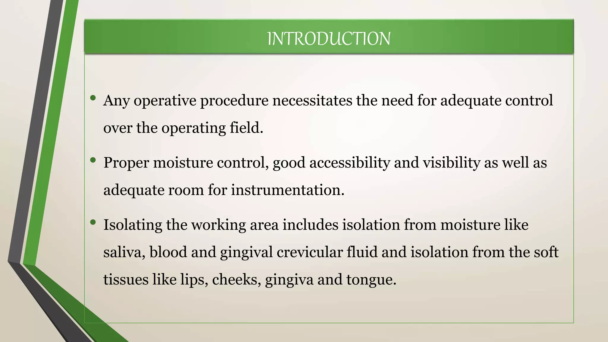 Isolation techniques in pediatric dentistry | PPTX