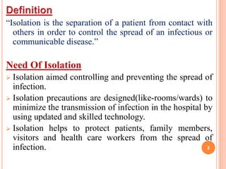 Isolation ward in hospital.ppt