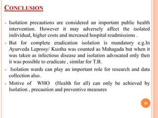 Isolation ward in hospital.ppt